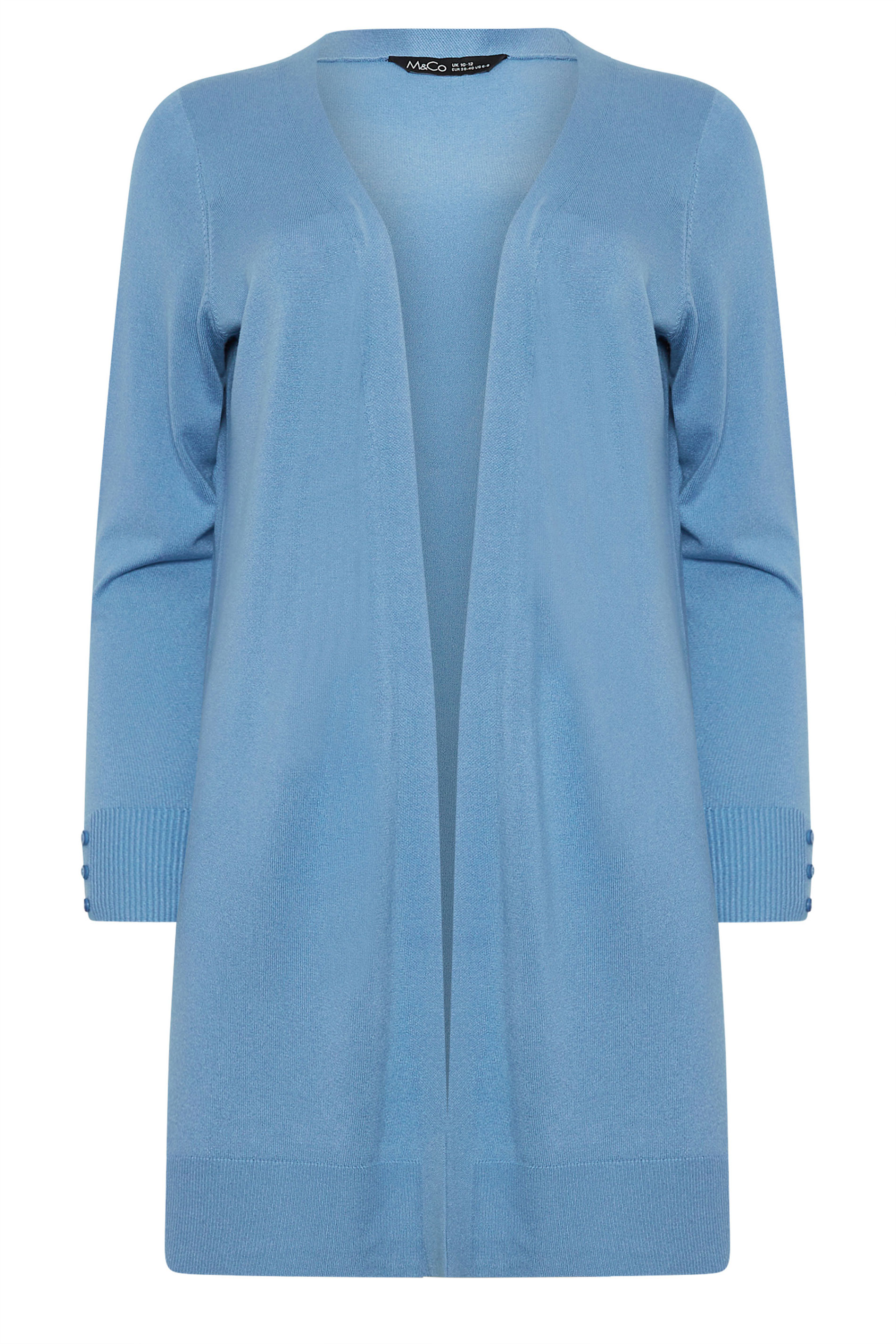 M&Co Light Blue Longline Cardigan | M&Co