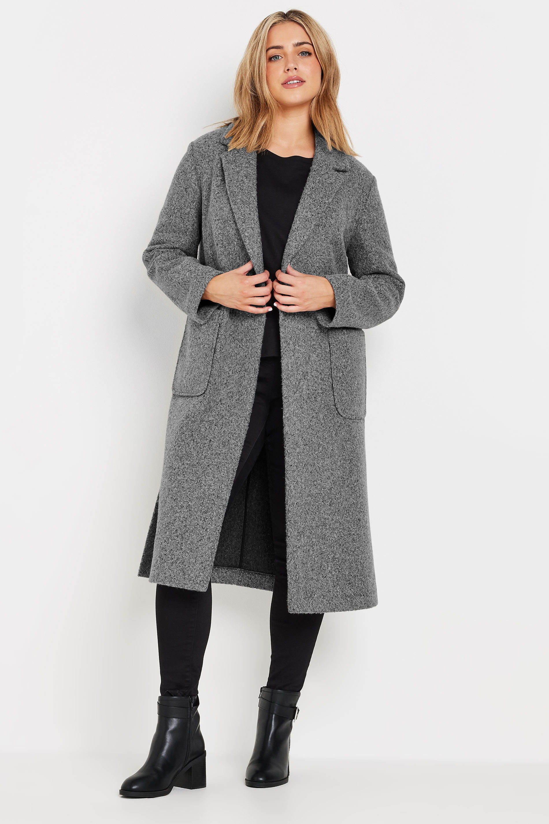M&Co Grey Tailored Coatigan | M&Co