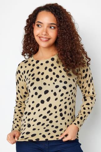 M&Co Cream Spot Print Jumper | M&Co