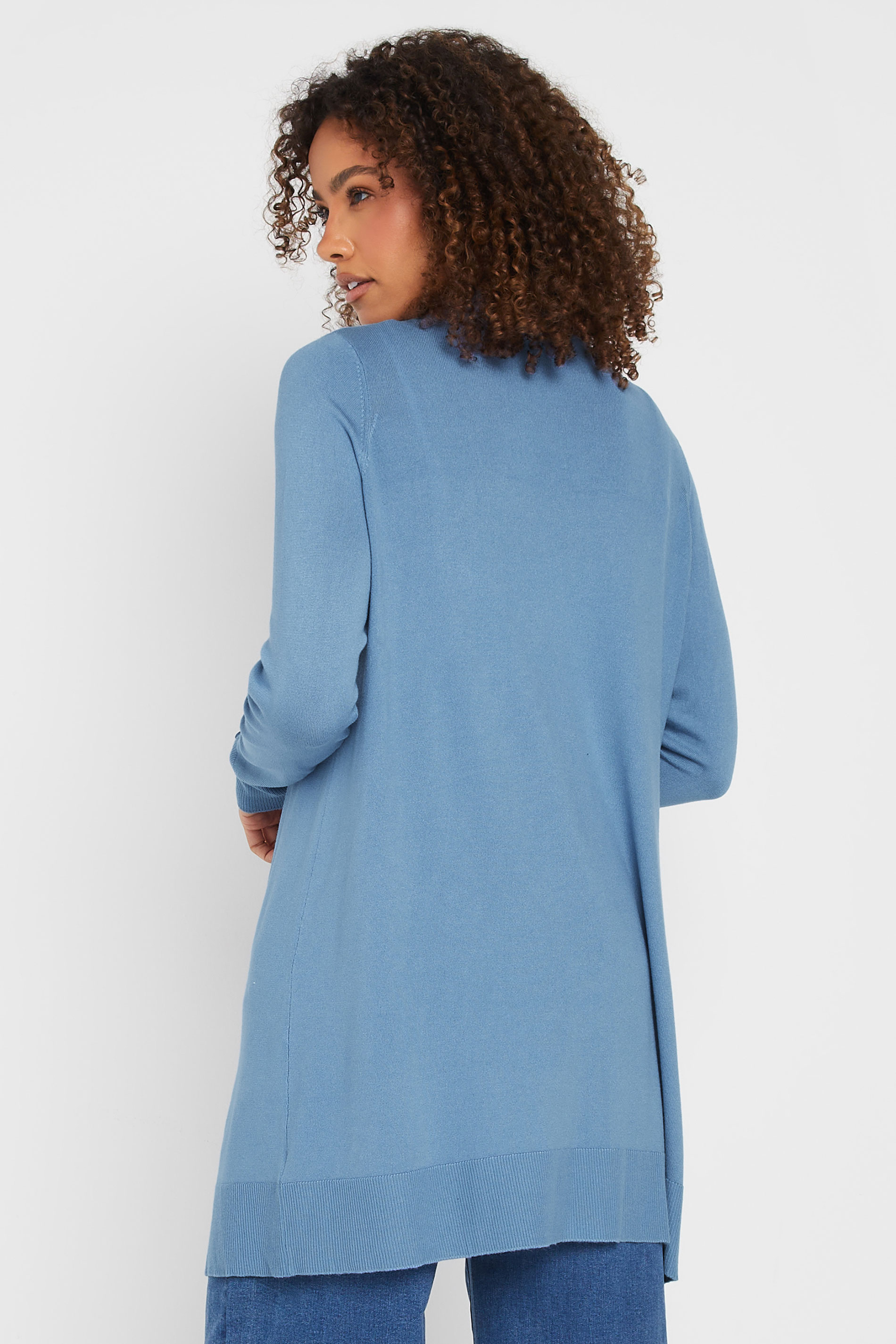 M&Co Light Blue Longline Cardigan | M&Co